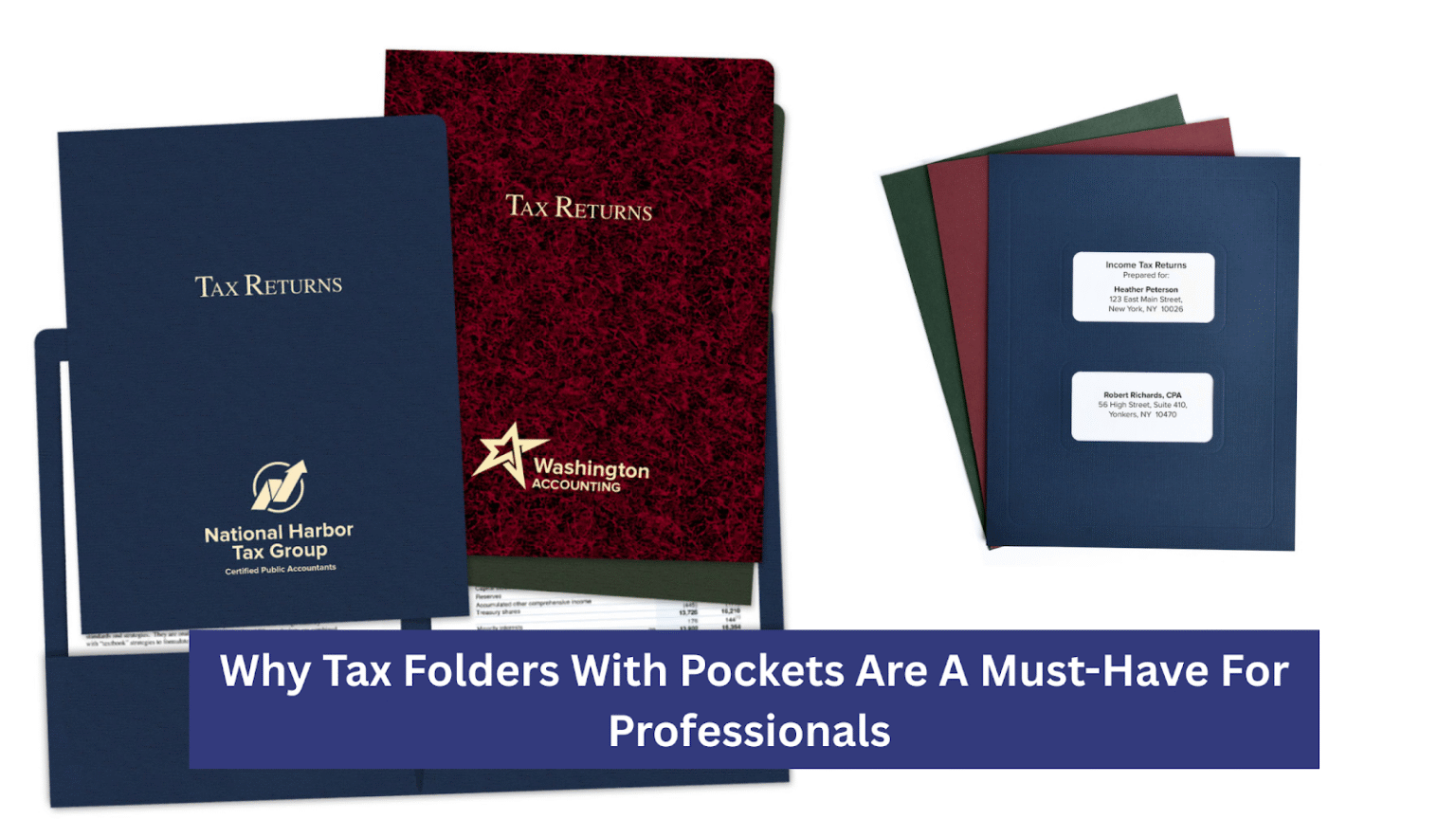Why Tax Folders With Pockets Are A Must-Have For Professionals ...